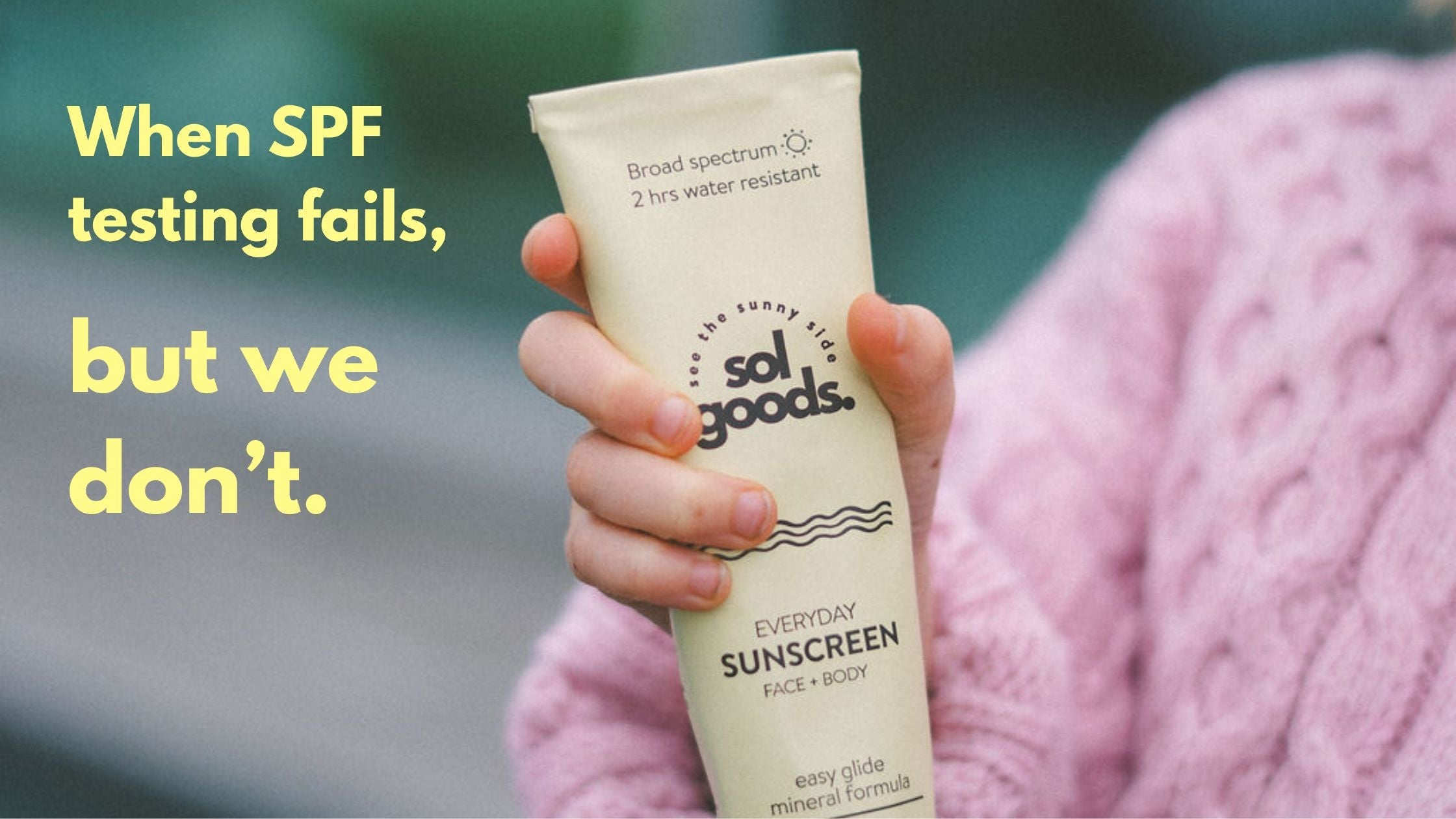 Don't ditch your sunscreen: Understanding the SPF saga – Sol Goods